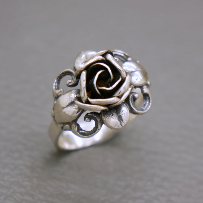 German Sterling Silver Ring - Etsy