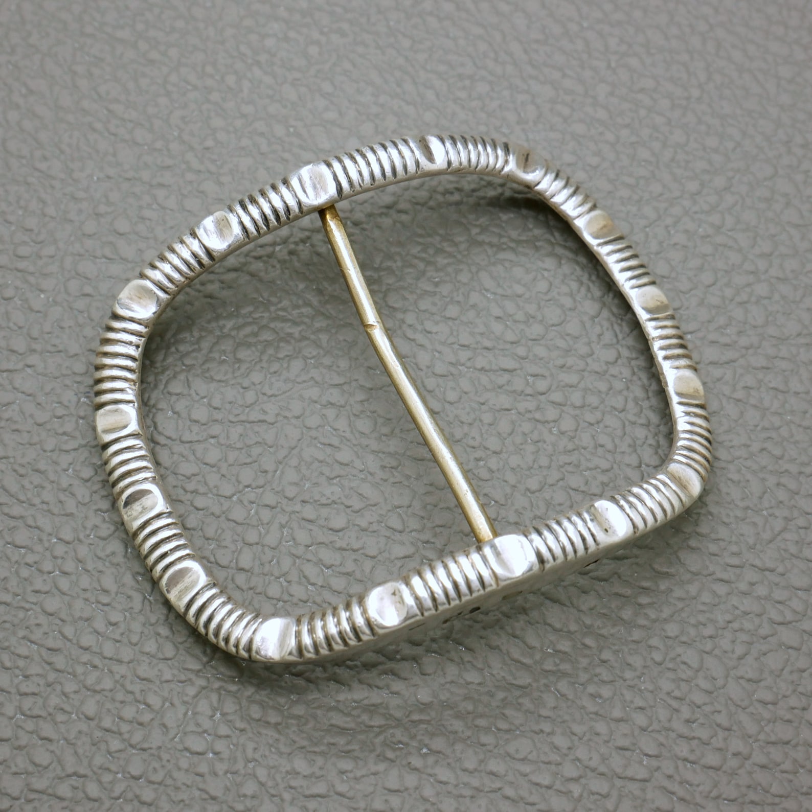 Antique Sterling Silver Belt Buckle Arts & Crafts Design - Etsy