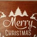 Handmade Christmas Sign Wooden Christmas Sign Hand Painted - Etsy