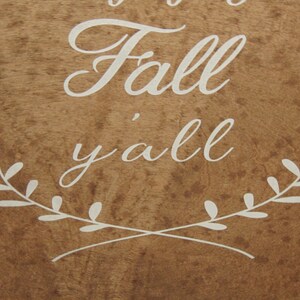 Handmade Wooden Fall Sign, Happy Fall Y'all Sign, Thanksgiving Sign ...