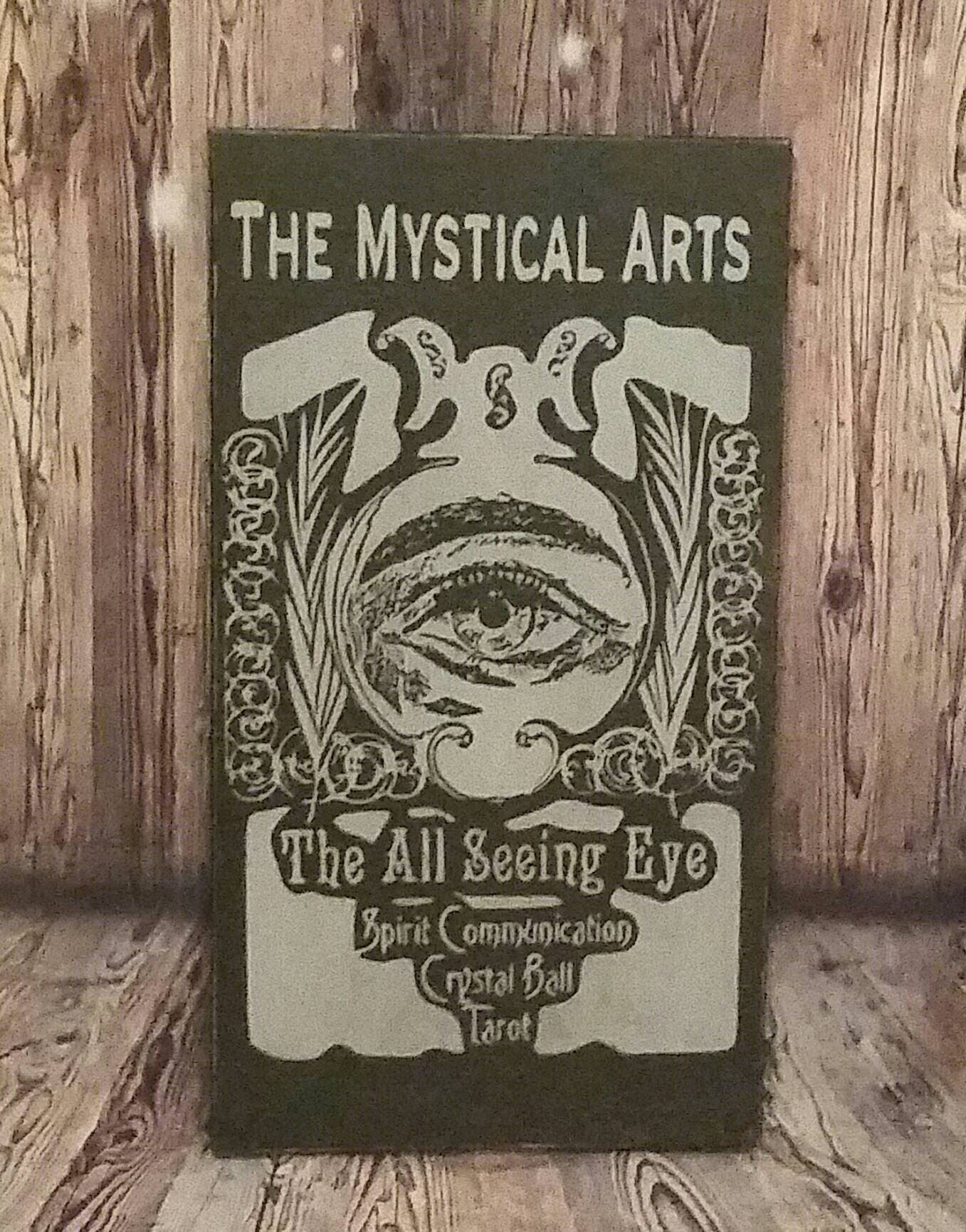 Mystical Arts Psychic Sign Halloween Sign | Etsy