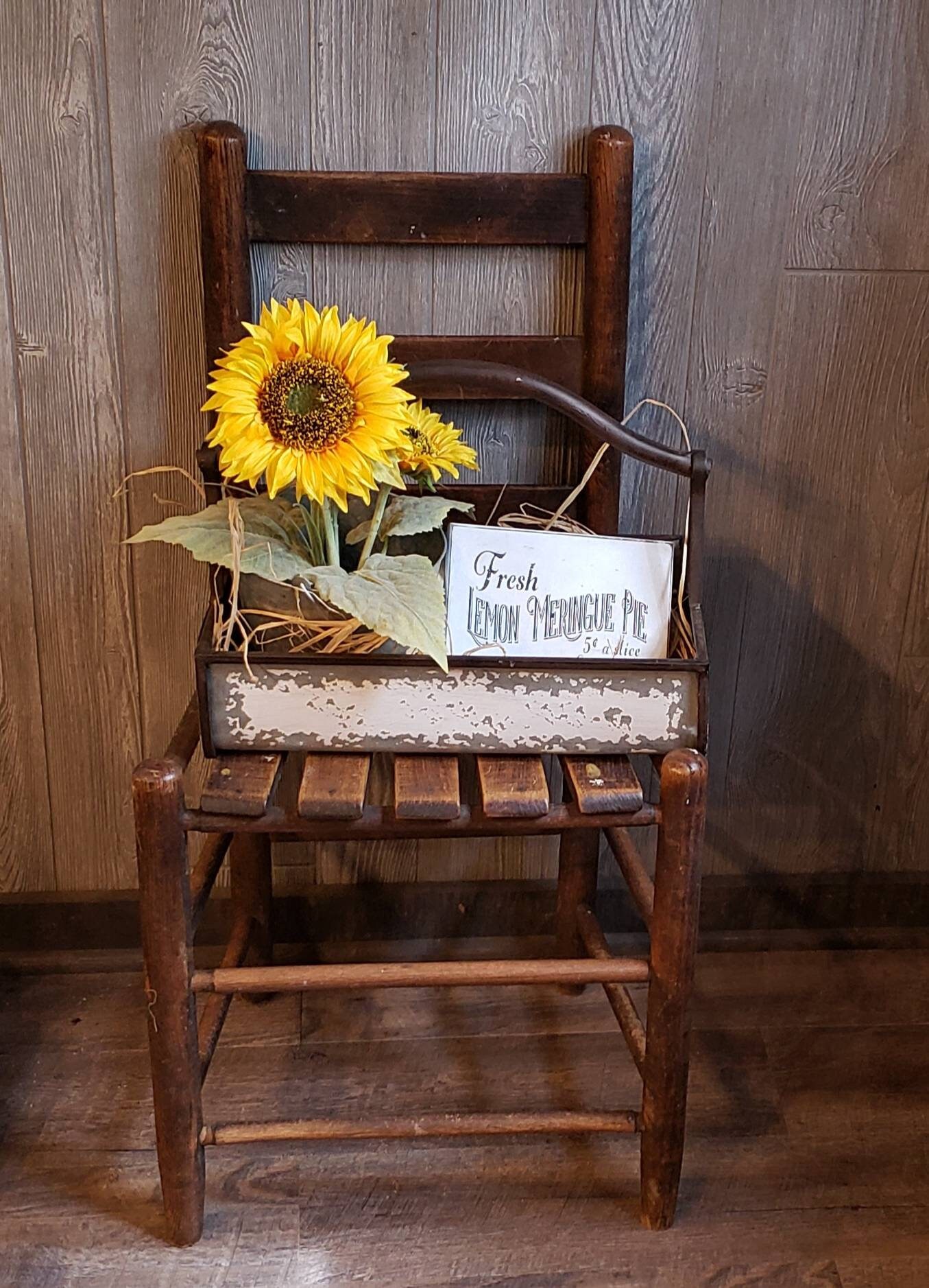 Wooden Mini Farmhouse Lemon Meringue Pie Sign - Etsy