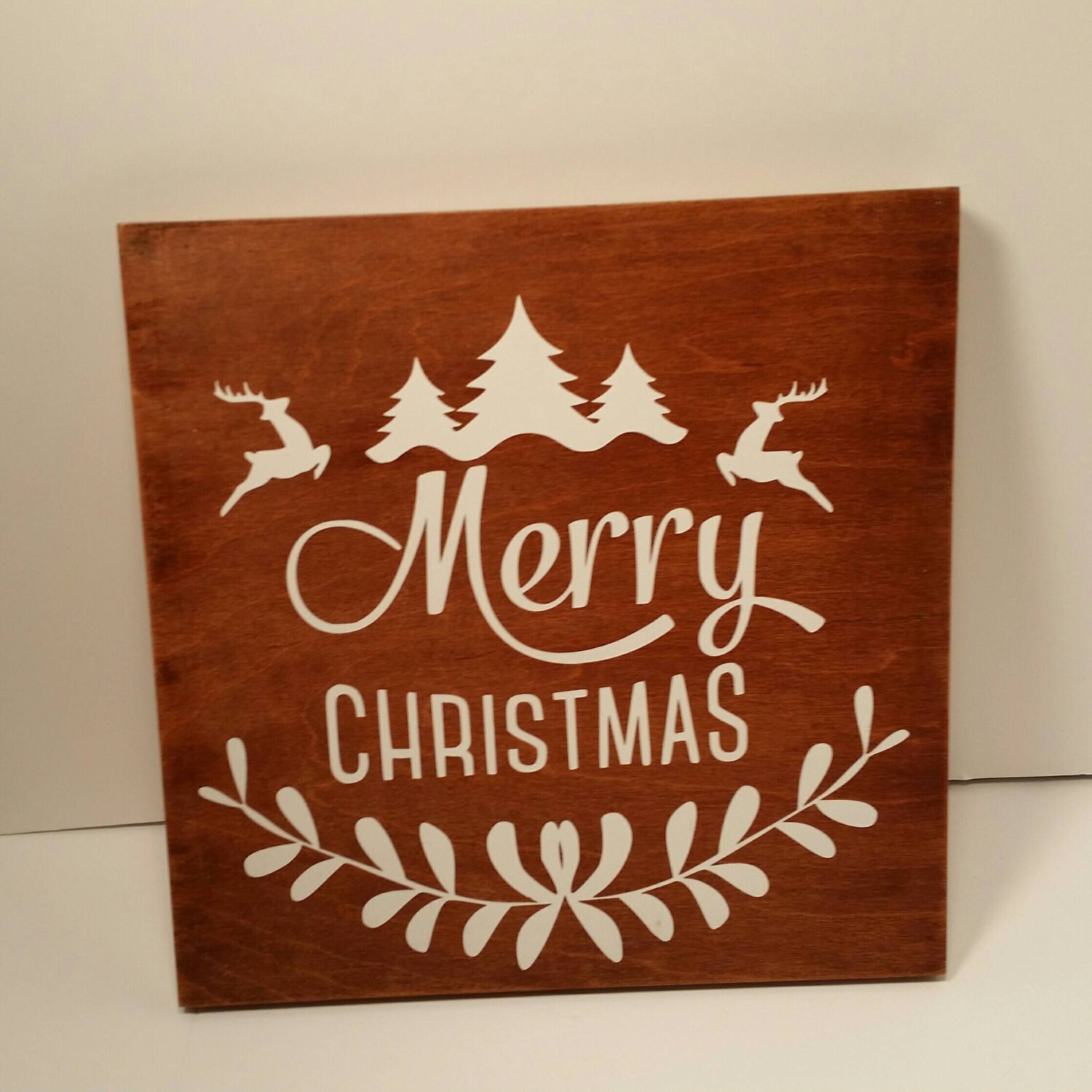 Handmade Christmas Sign Wooden Christmas Sign Hand Painted - Etsy