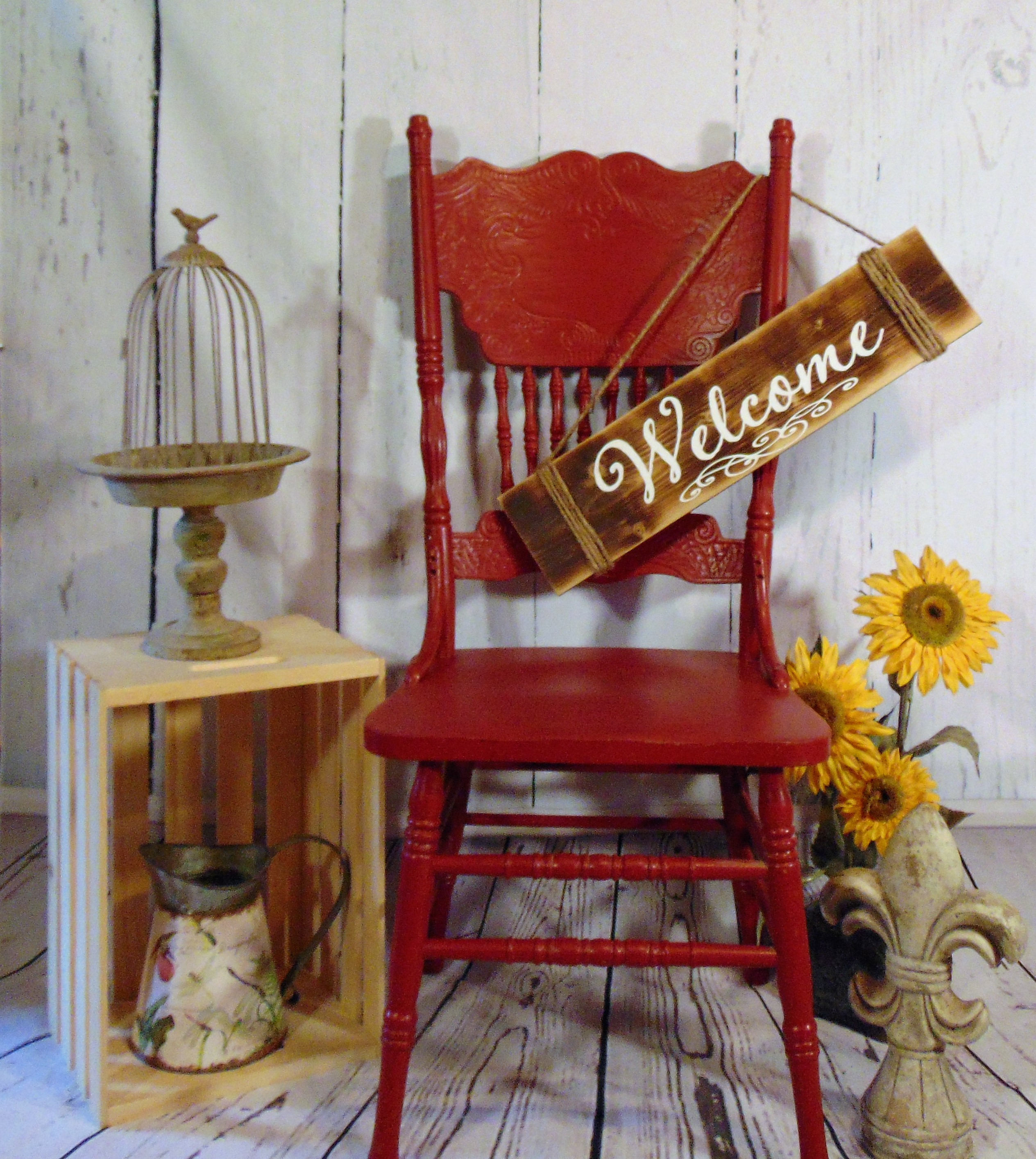 Handmade Rustic Wood Welcome Sign Torched Wood Welcome Sign - Etsy