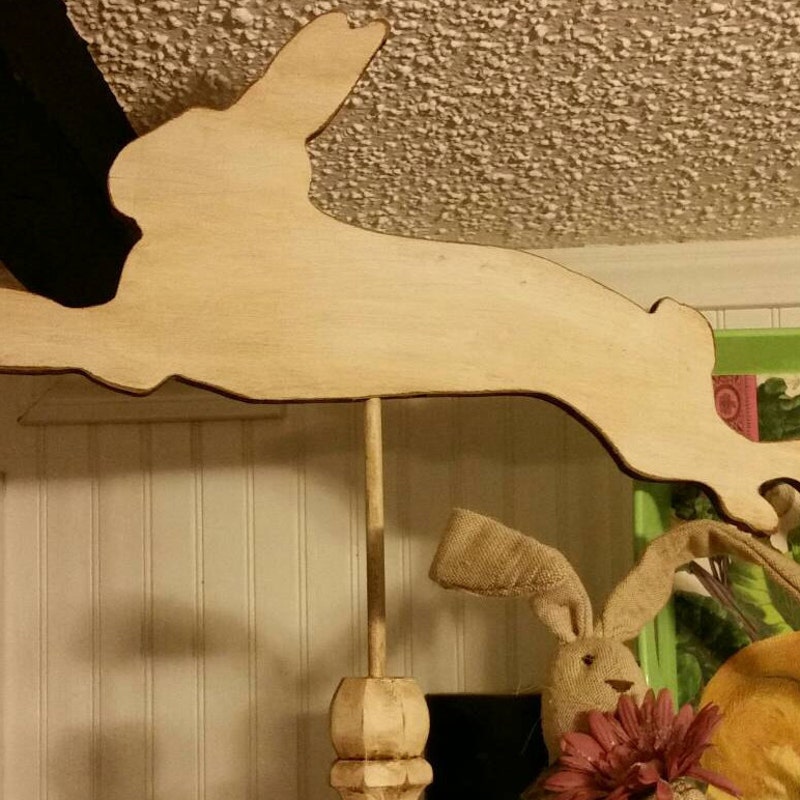 Rabbit Silhouette - Etsy
