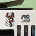 Cryptids Sticker Sheet - Etsy