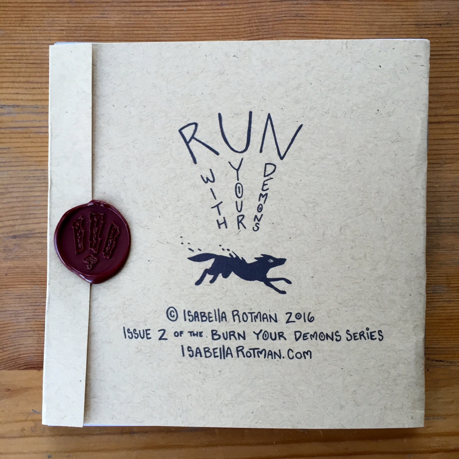 Run With Your Demons - Etsy