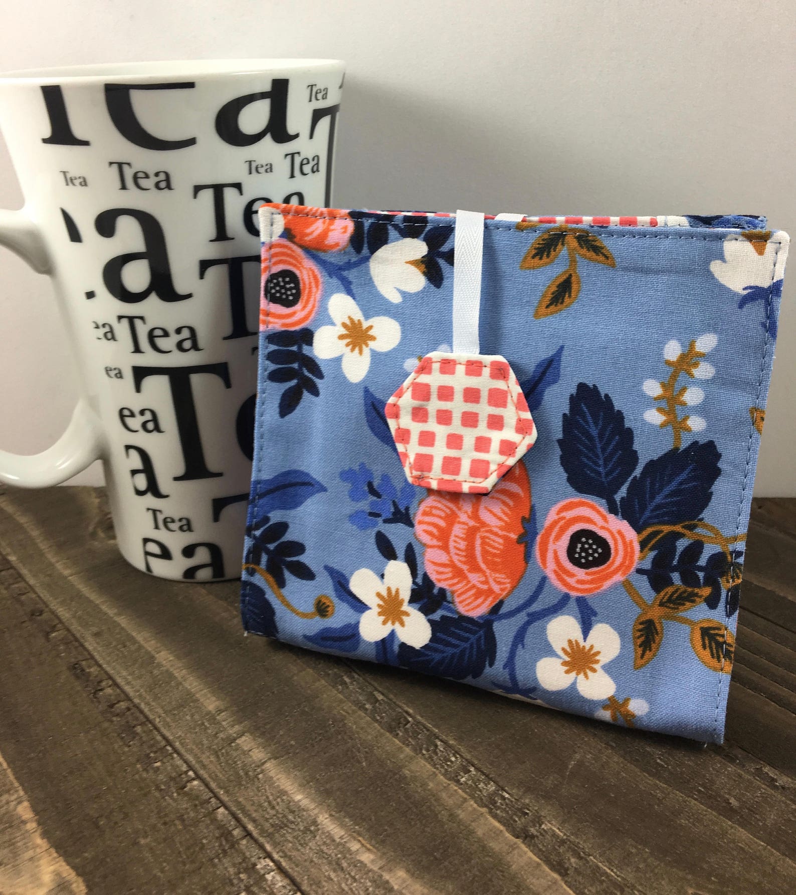 Tea Time Tea Wallet PDF Pattern | Etsy