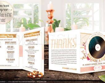 Vinyl Record Welcome Wedding Sign Music Themed Sign Retro Party Sign ...