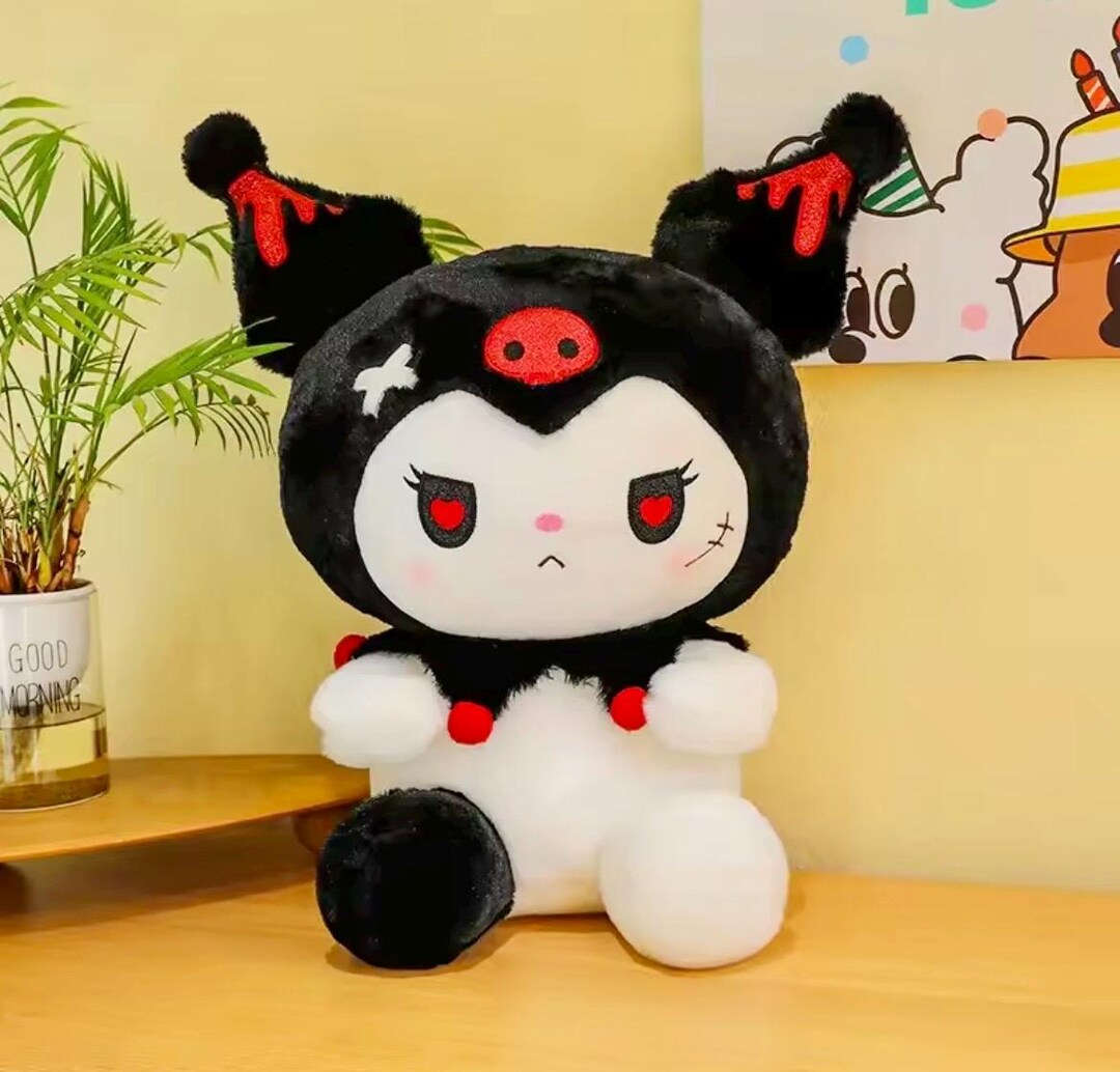 25 Cm Red Spooky Kuromi Plushie - Etsy