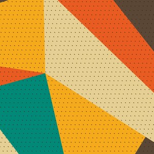 Geometric Print, Retro Poster, Wall Art, Geometric Poster, Wall Decor ...