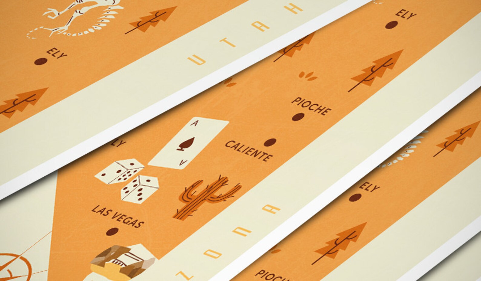 Nevada Map, the Sagebrush State Map, Original Nevada Map, Nursery Map ...