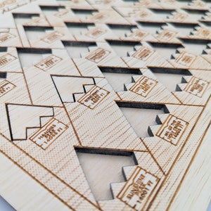 Colorado 14ers Wood Tracker, Colorado Fourteeners Checklist, Colorado ...