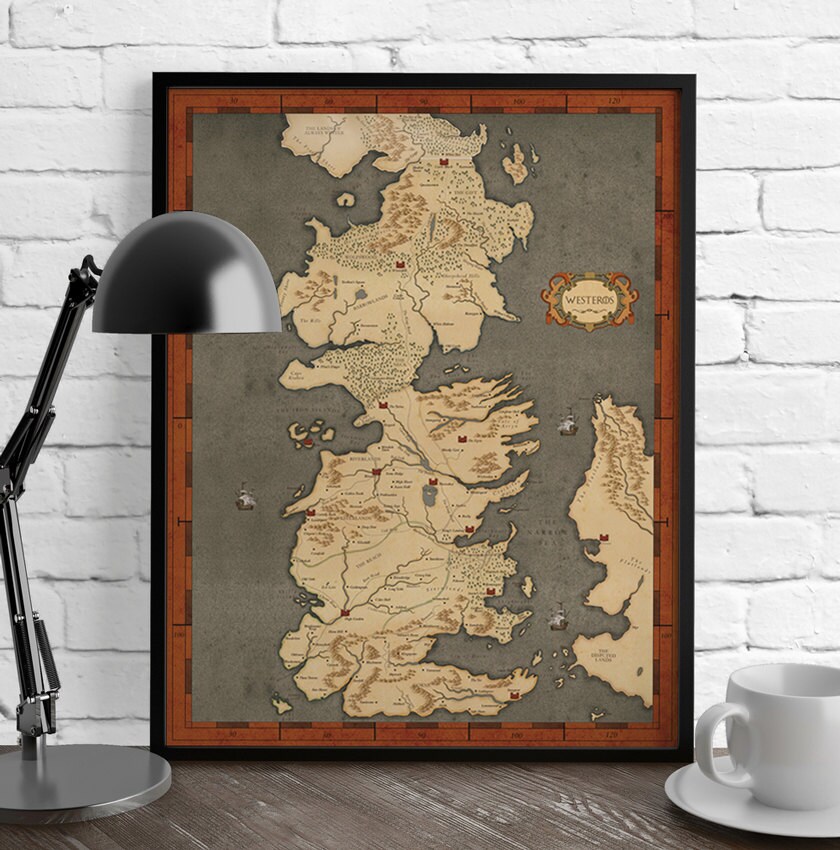Frame for Your Map - Etsy