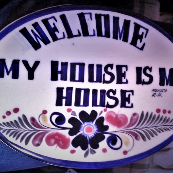 Talavera Welcome Sign - Etsy