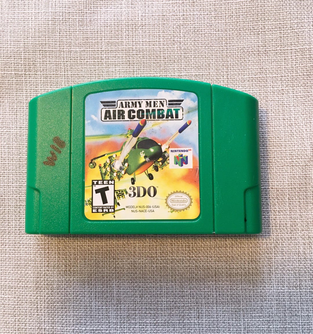 Army Men Air Combat 3DO / Nintendo 64 Game Cartridge - Etsy