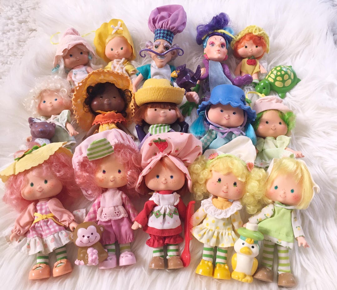 Strawberry Shortcake Dolls Vintage 1970 S Etsy