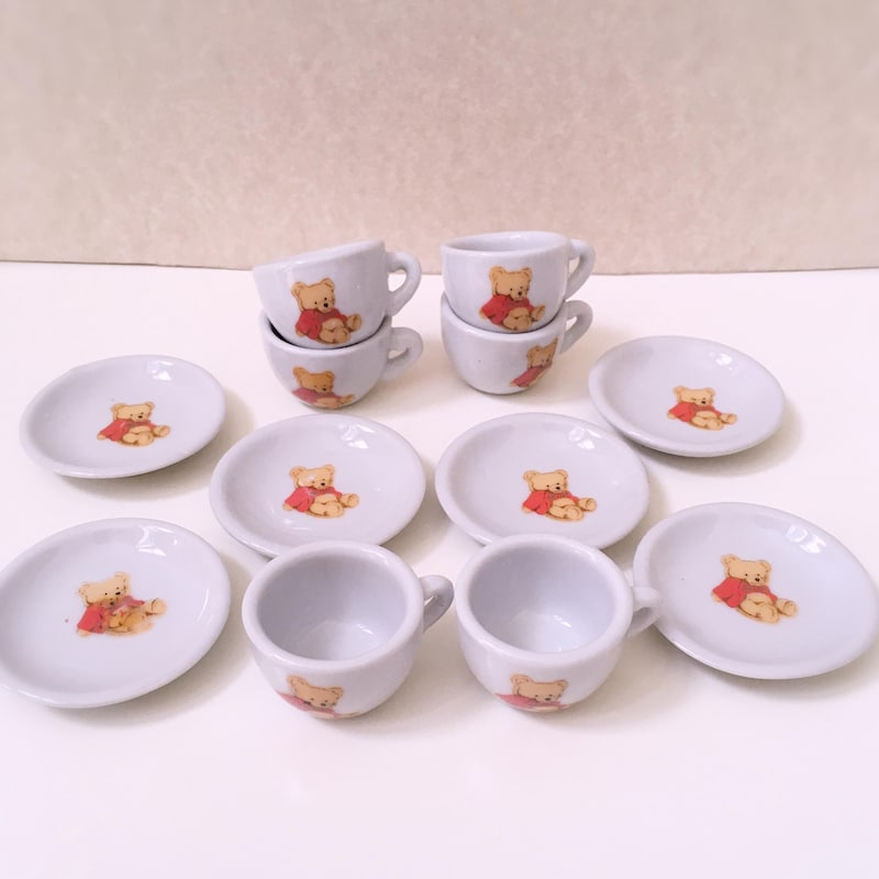 Bear Tea Set - Etsy