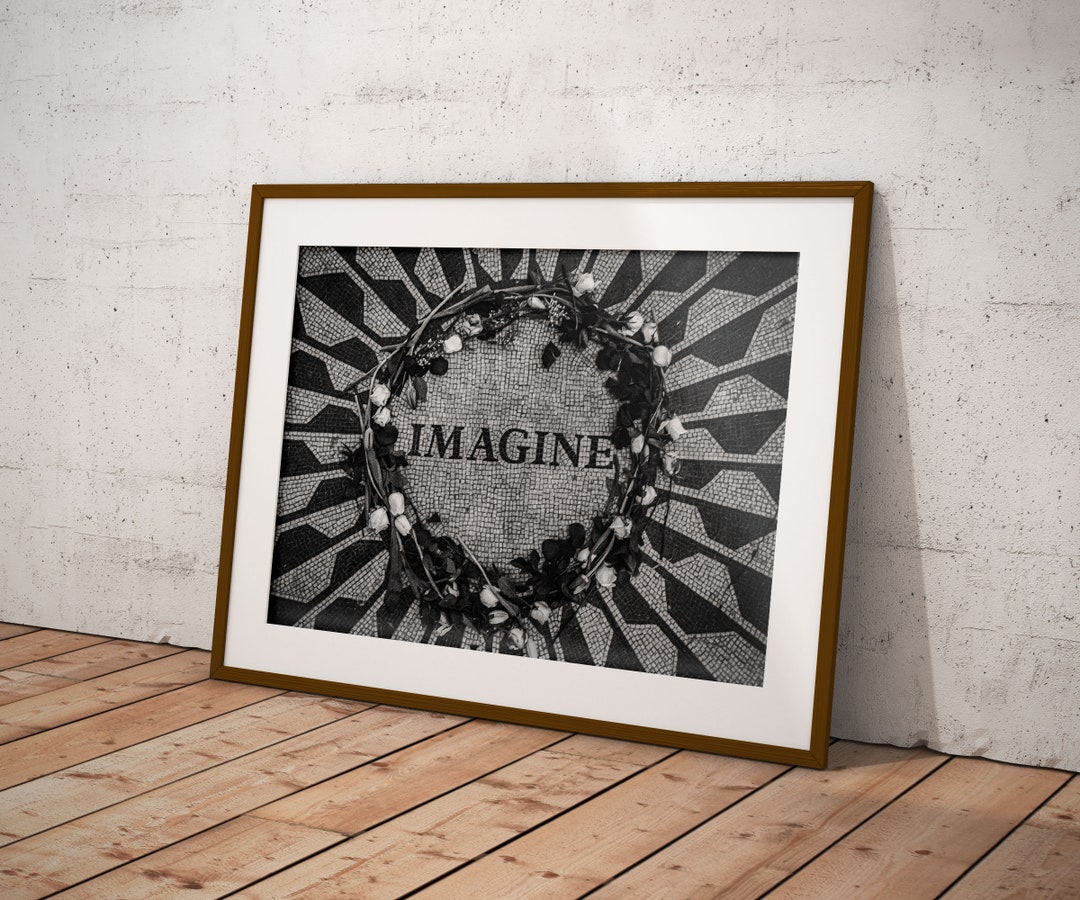 Imagine - Strawberry Fields Central Park - New York City - 12x16 or ...
