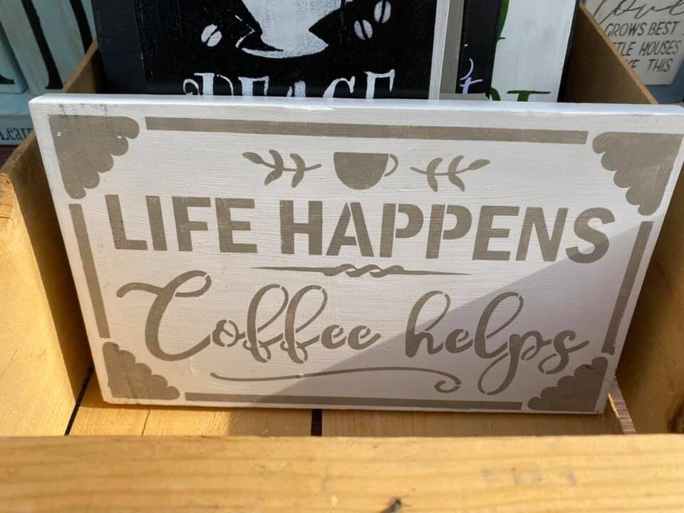 Coffee Bar Signs, Coffee Signs, Kitchen Signs, - Etsy