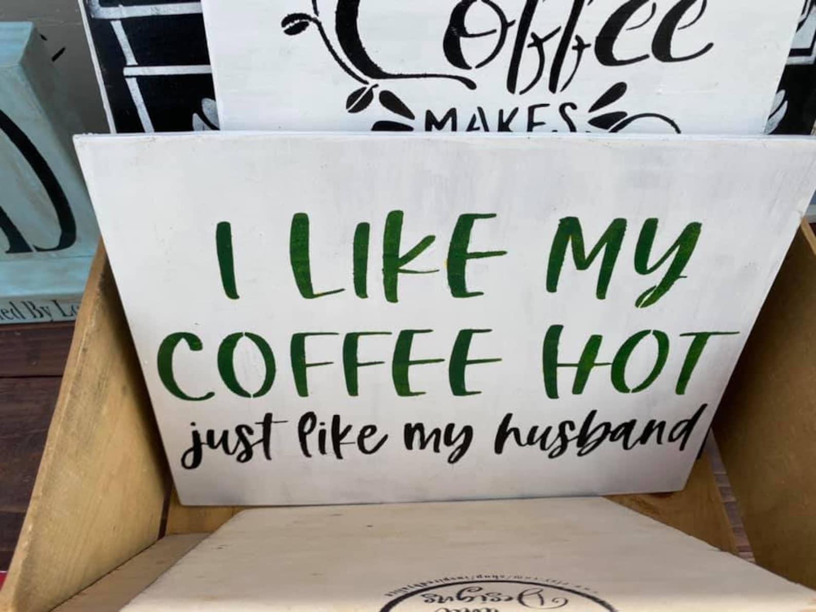 Coffee Bar Signs, Coffee Signs, Kitchen Signs, - Etsy