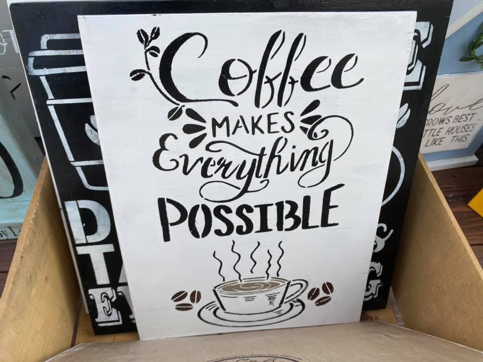 Coffee Bar Signs, Coffee Signs, Kitchen Signs, - Etsy