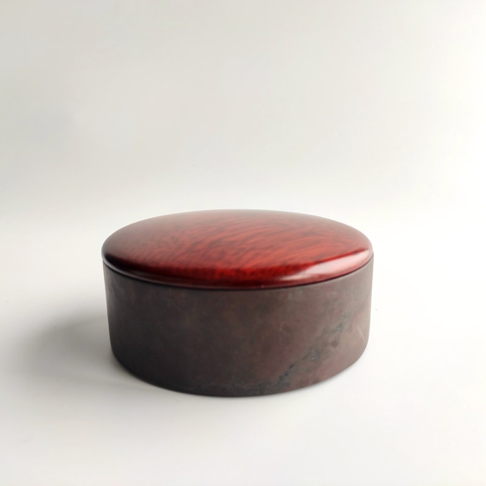 INKSTONE WITH LID 3 Sizes 4 5 6 inches 10 12.5 15cm | Etsy