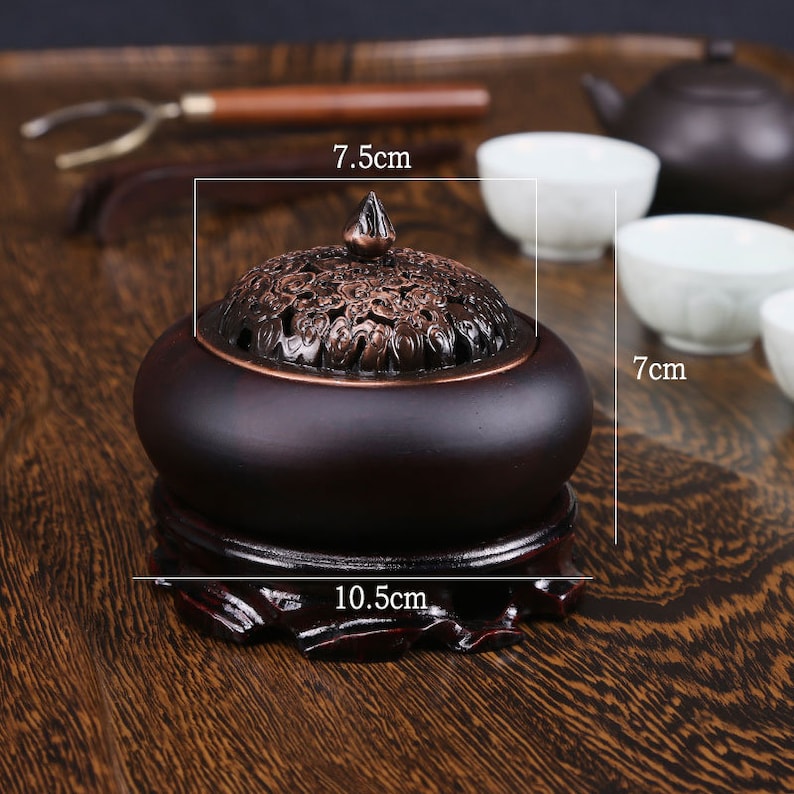 EBONY WOOD CENSER Natural African Handmade Carved Incense - Etsy