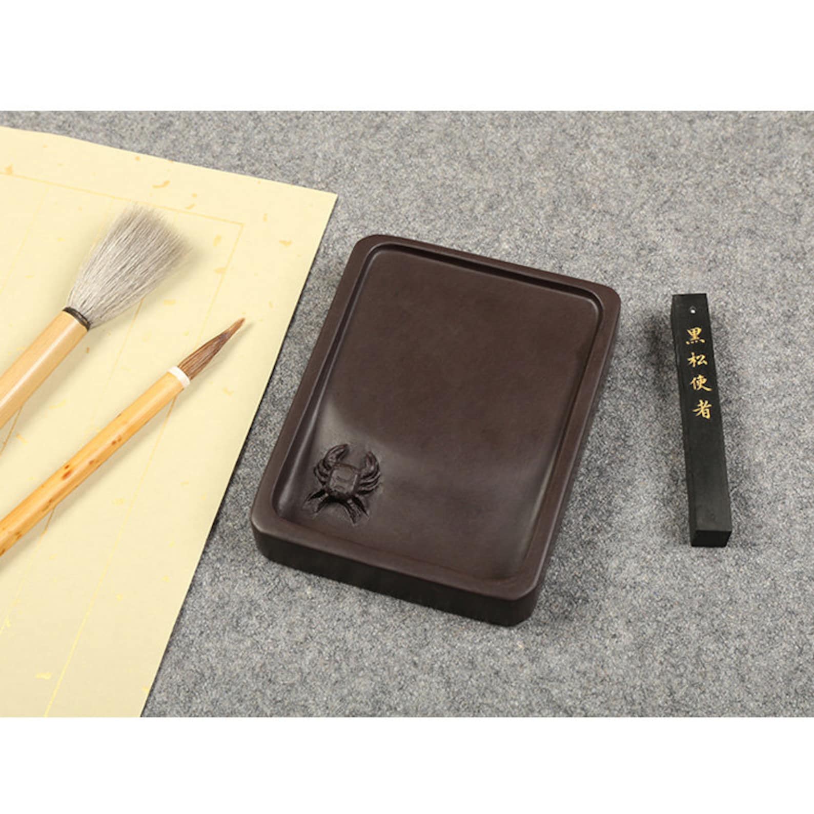 CHINESE INKSTONE 10x8x1.7cm Natural Stone Chinese Inkstone | Etsy