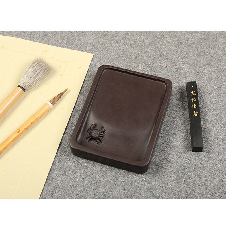 CHINESE INKSTONE 10x8x1.7cm Natural Stone Chinese Inkstone | Etsy