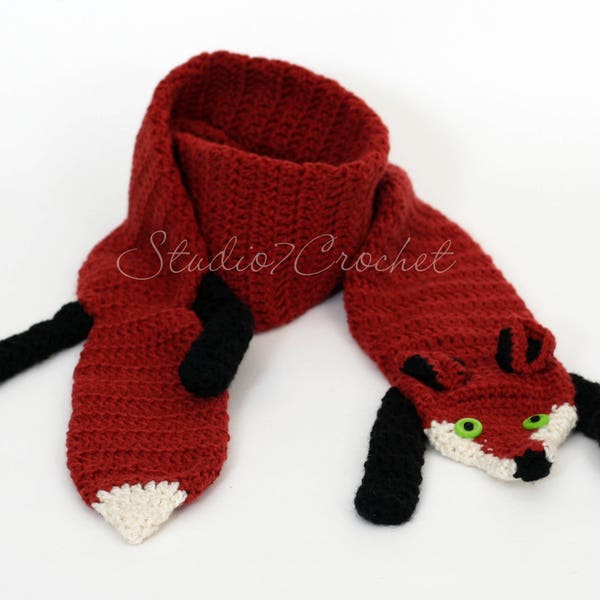 Fox Scarf - Etsy