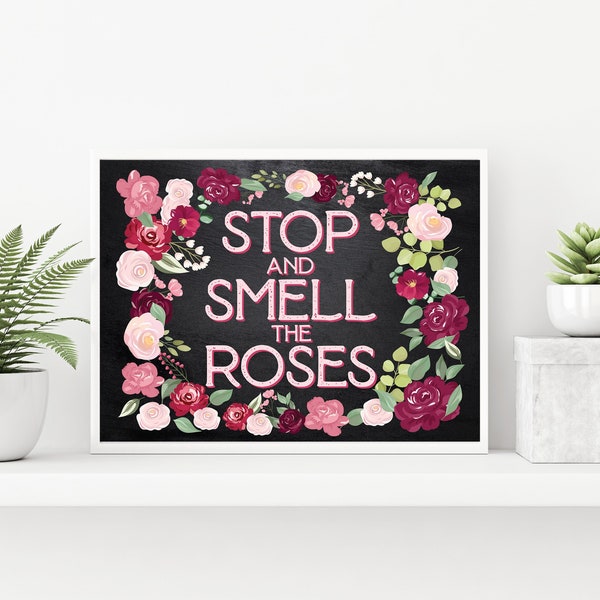 Smell the Roses - Etsy