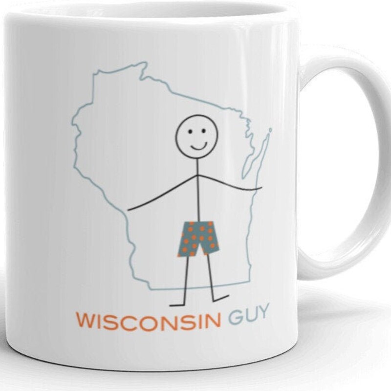 Wisconsin Coffee Mug - Etsy