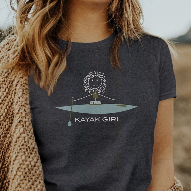 Kayaking Tshirt - Etsy