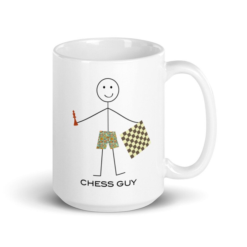 Funny Mens Chess Coffee Mug Boy Chess Player Gift Chess | Etsy