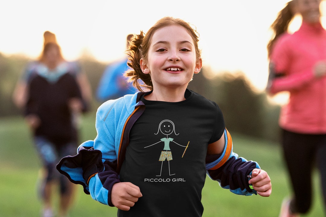 Youth Funny Girls Piccolo T-shirt, Girl Music Gifts - Girls Piccolo ...
