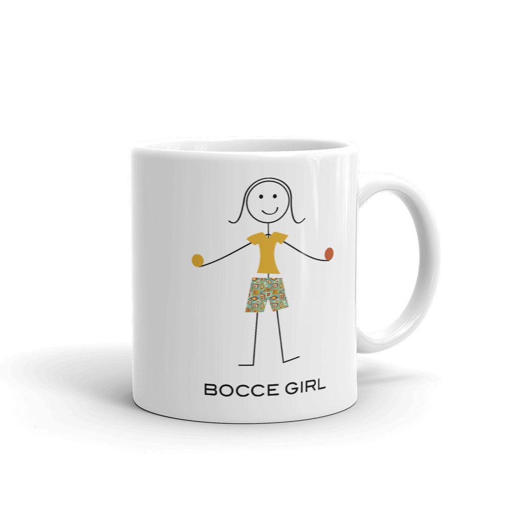 Funny Women Bocce Ball Mug, Bocci Gifts for Girls - Bocce Ball Coffee ...