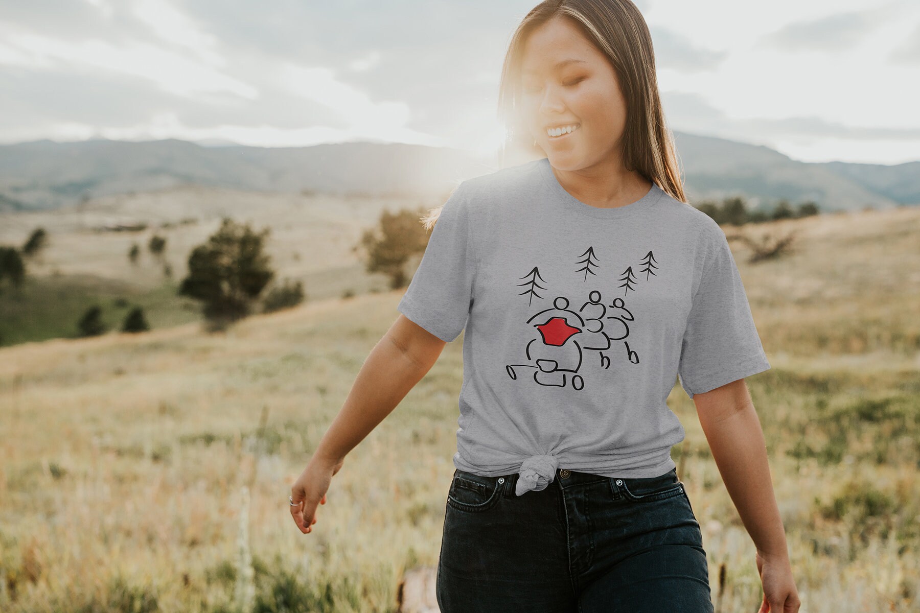 Illustrated Snowmobiling T-shirt Snowmobile Gifts - Etsy