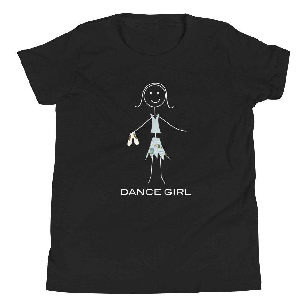 Youth Funny Dance T-Shirt Girls Ballet Gift Kids Dance | Etsy