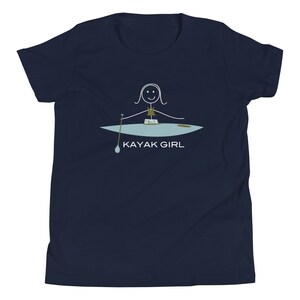 Youth Funny Kayak T-shirt for Girls, Kayaking Gifts Girls - Kayak Gift ...