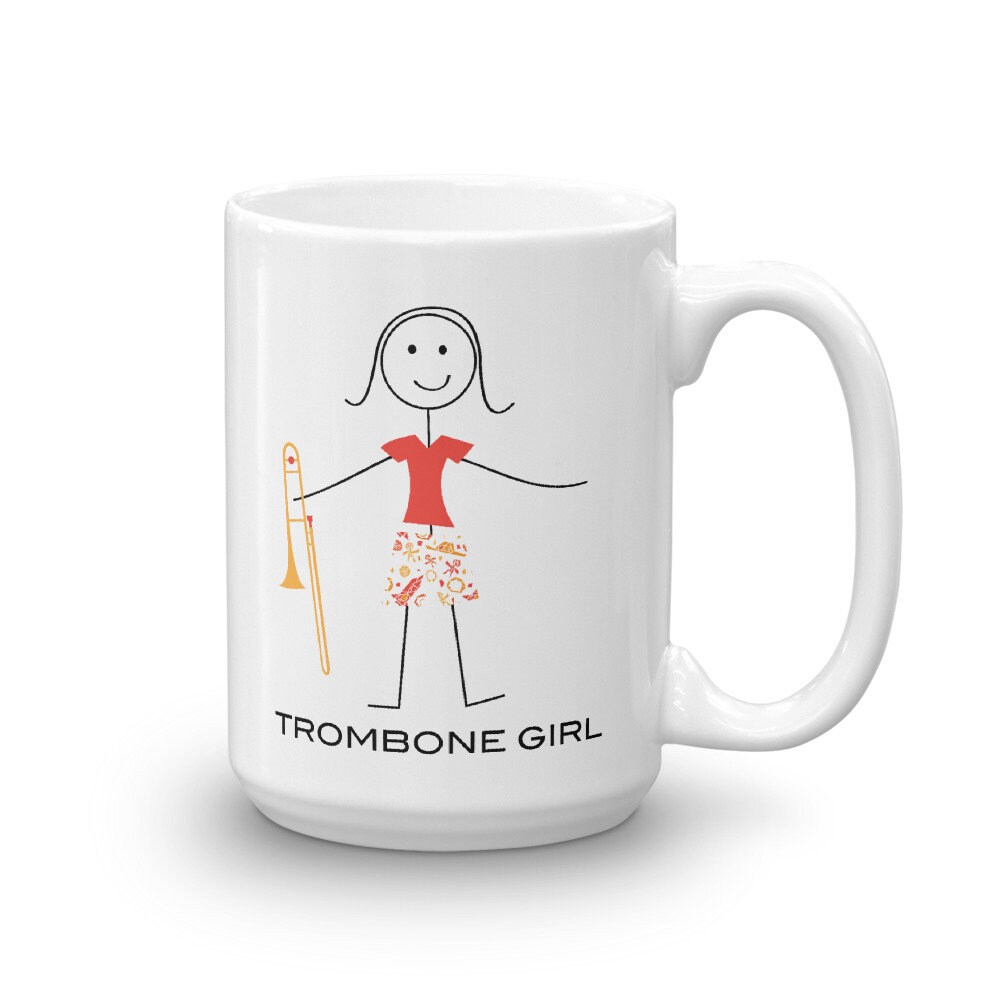 Funny Womens Trombone Mug Girl Music Gifts Girl Trombone - Etsy.de