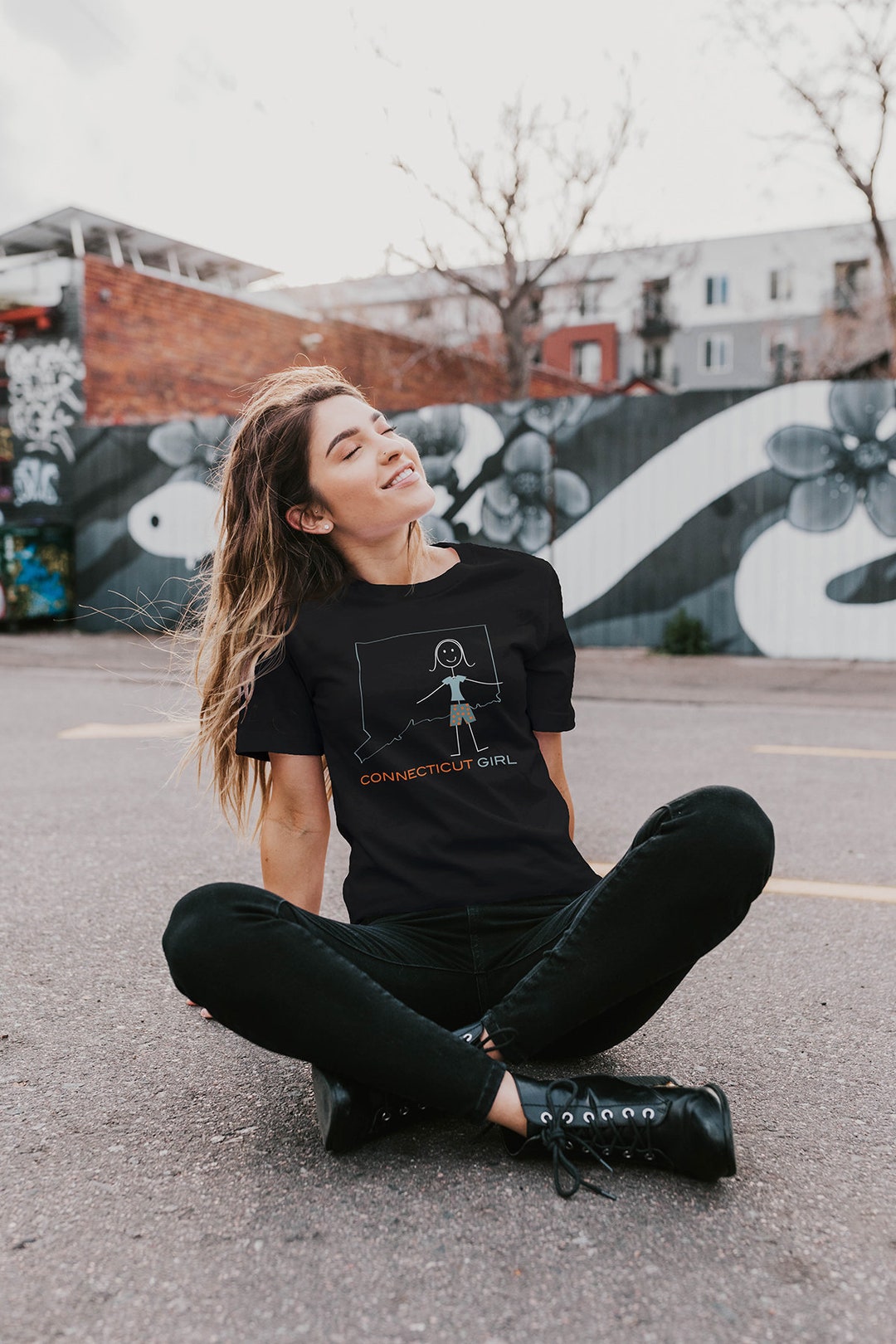 Funny Womens Connecticut Unisex T-shirt, CT Girls Connecticut Gifts ...