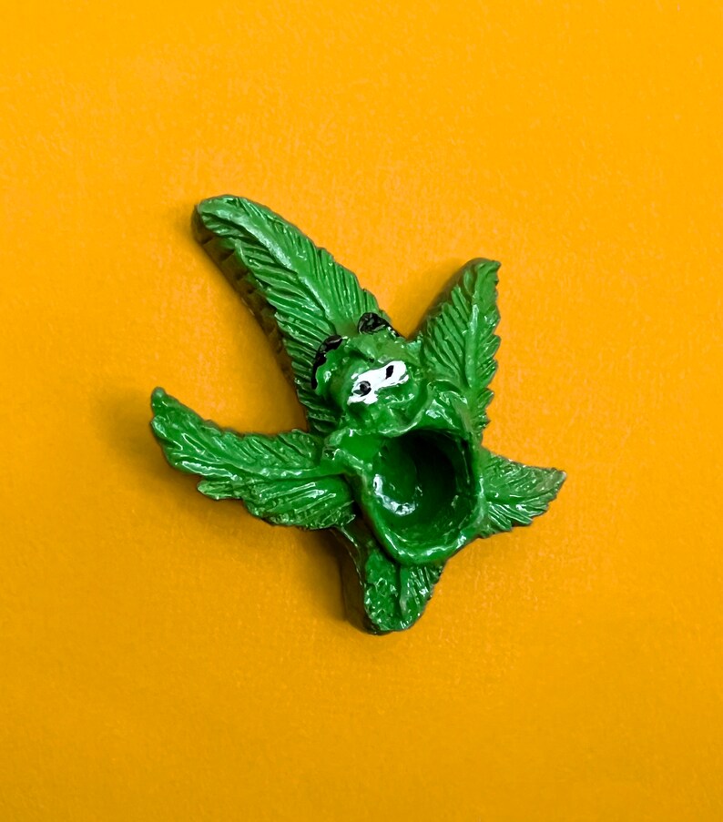 Leaf Shaped Pipe (smoking Pipe Tobacco Pipe Hand Painted Unique Pipe ...