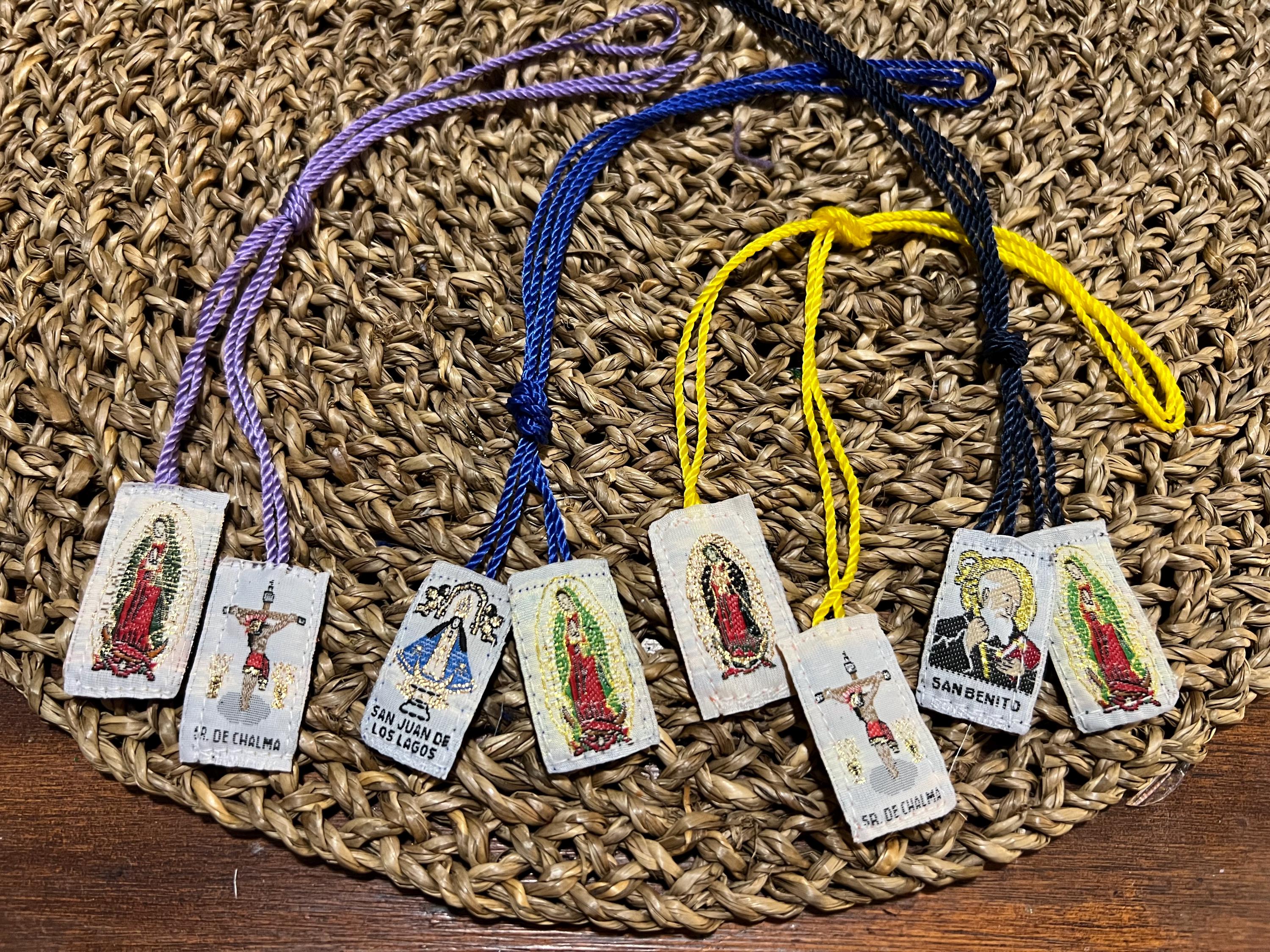 Catholic Scapular brown Scapular Necklace Religious Gift Catholic ...