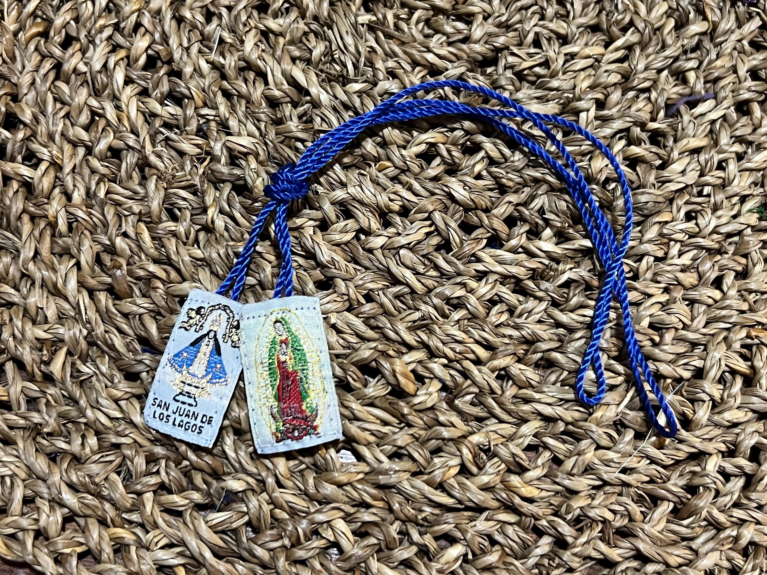 Catholic Scapular brown Scapular Necklace Religious Gift Catholic ...