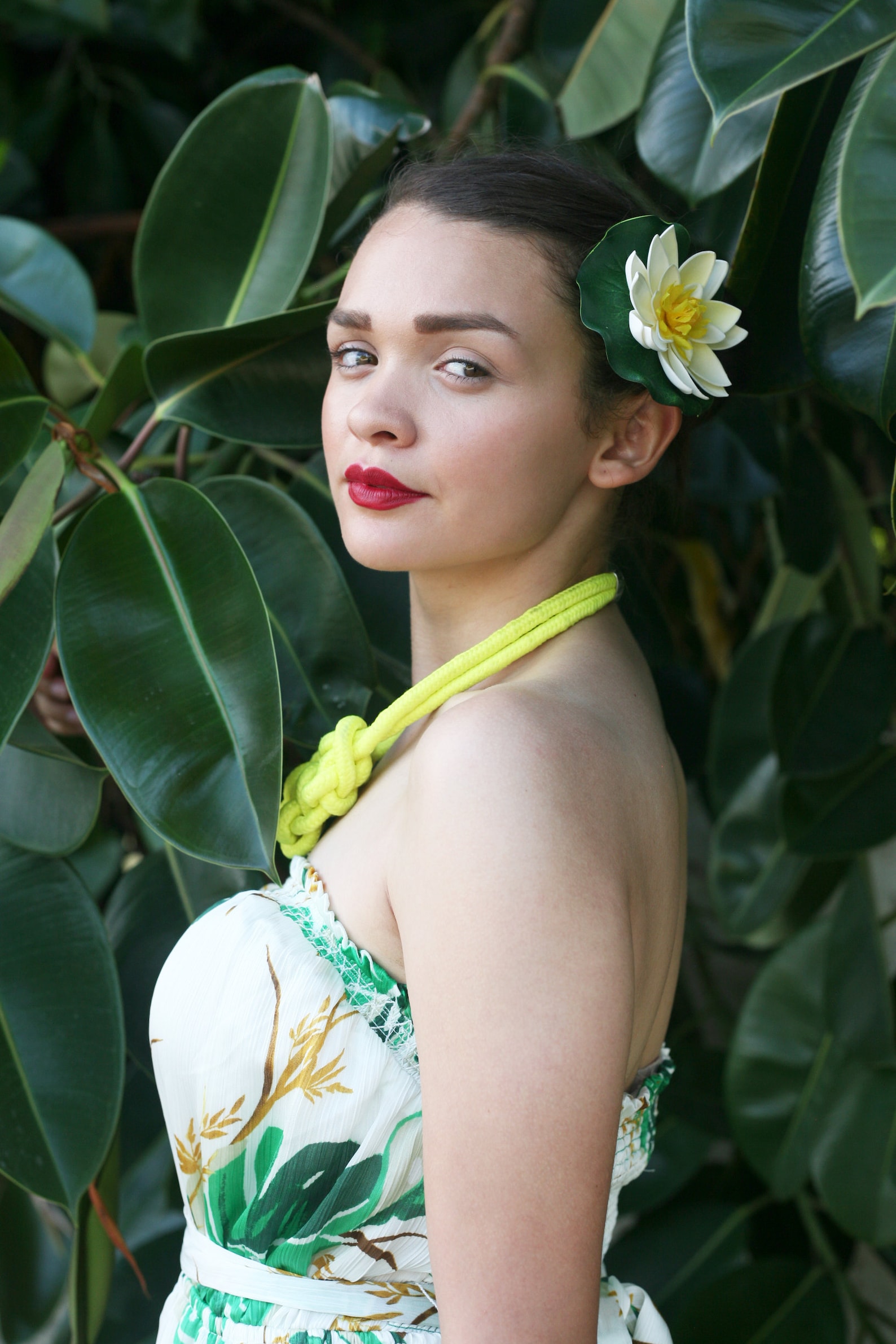 Lily Pad Fascinator Hat (tropical Cosplay Costume Headpiece Hawaiian ...