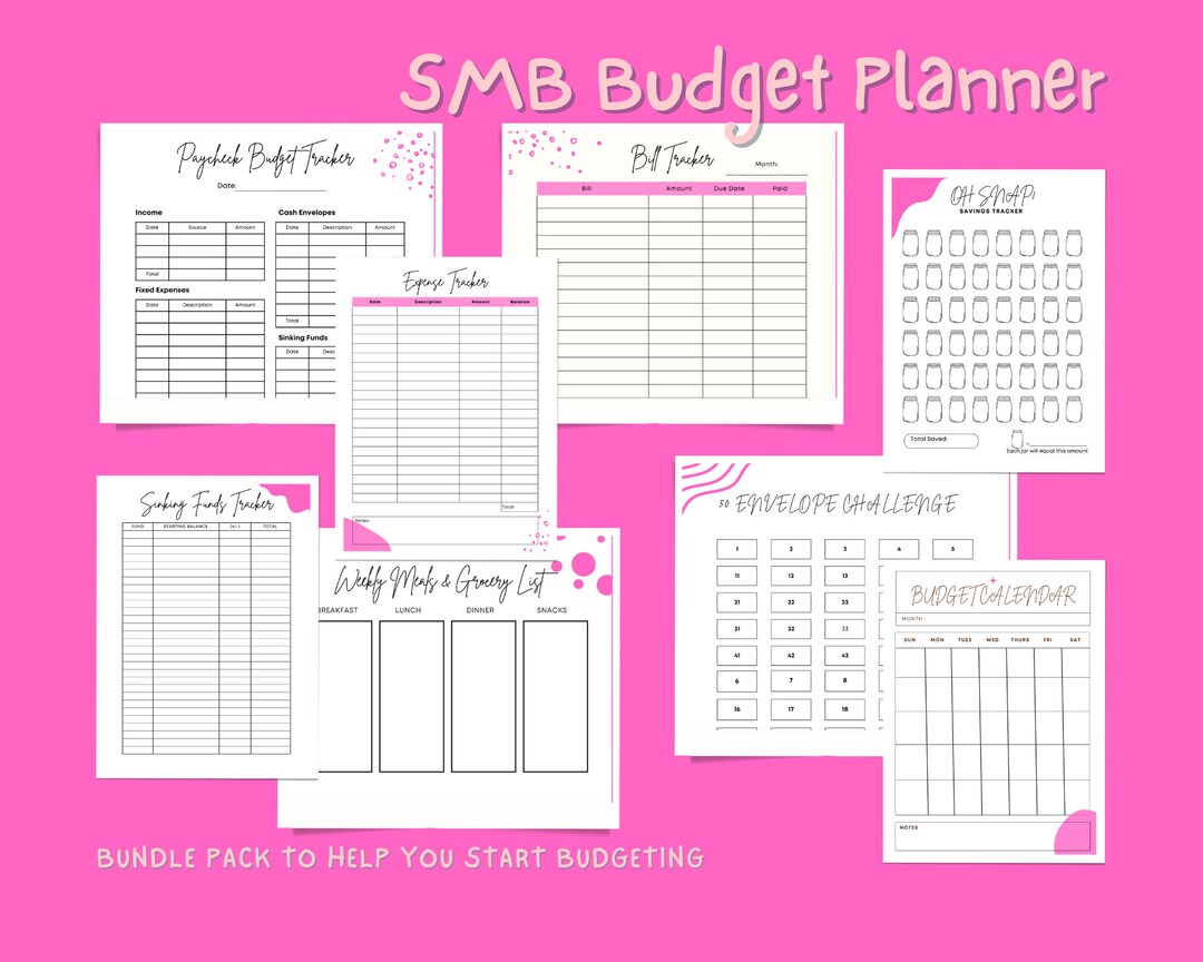 Ultimate Budget Planner Pack Printable, Budget Planner, Low Income ...