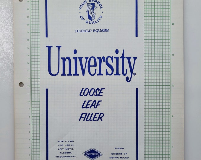 Vintage Graph Paper, 22 Sheets, Engineering Paper - Etsy