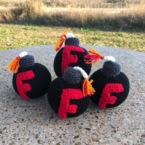 F-bomb/ Crochet F Bomb/ Plush Toy/ Handmade/ Gag Gift - Etsy