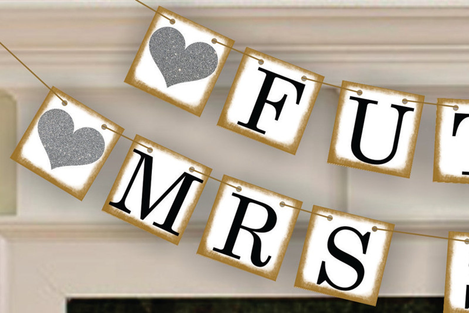 Future Mrs Banner Bridal Shower Photo Prop Wedding Sign - Etsy